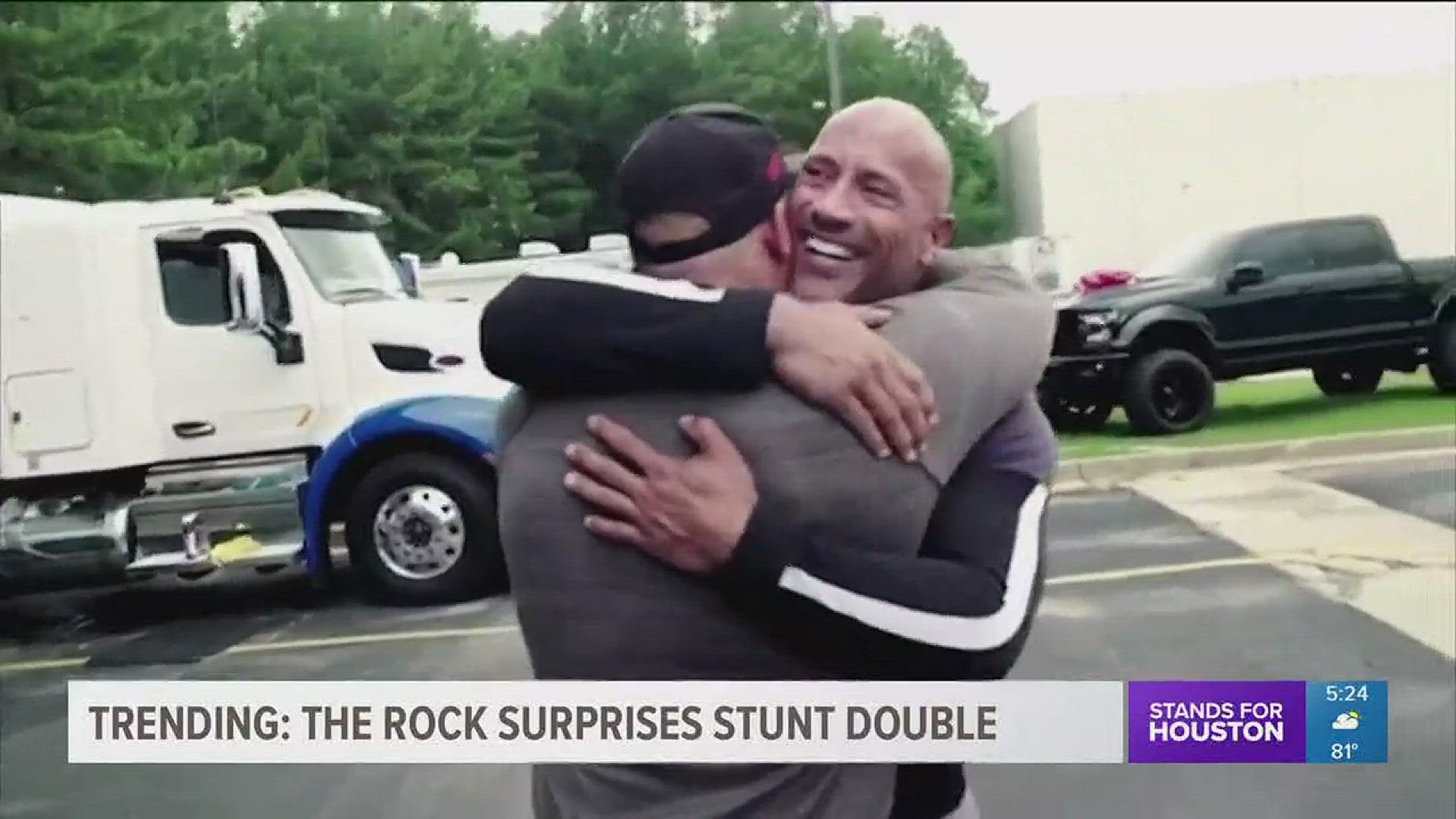Dwayne 'The Rock' Johnson surprises stunt double with major gift ...