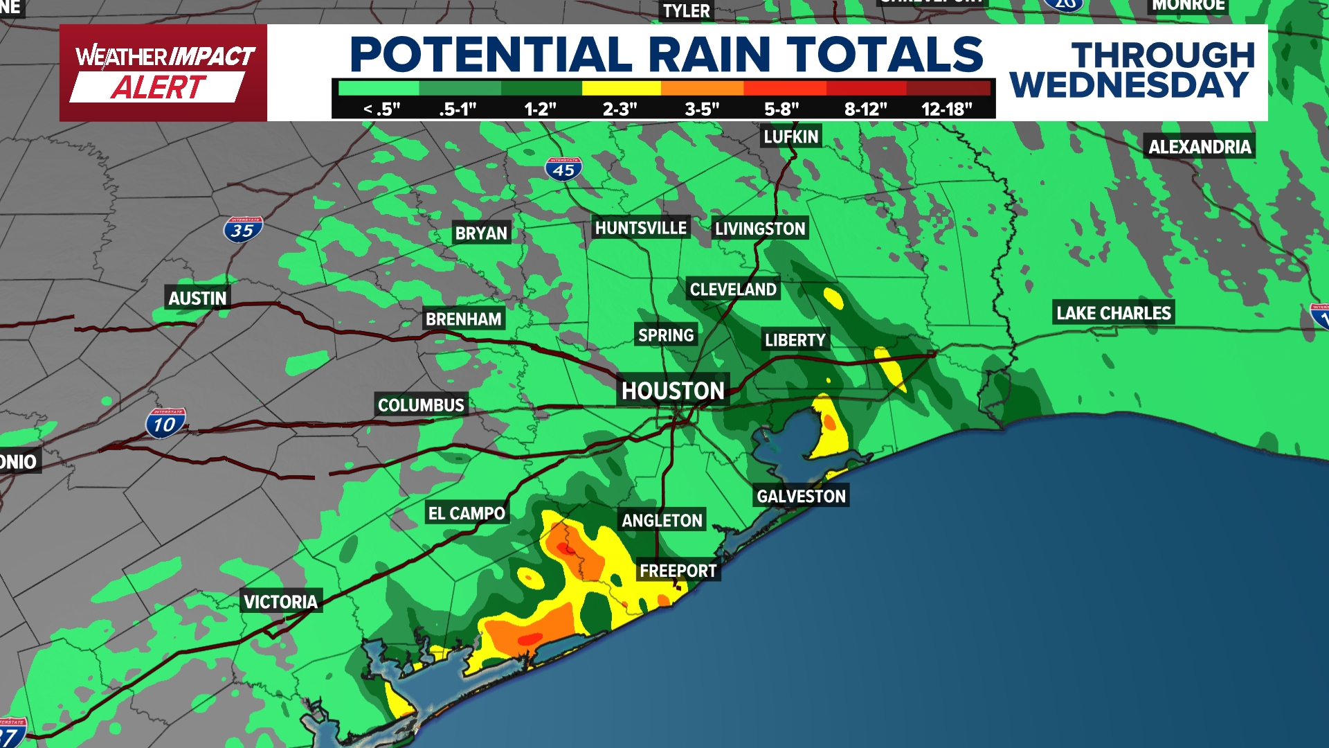 Live radar: Track rain and flooding threats across Houston right now ...