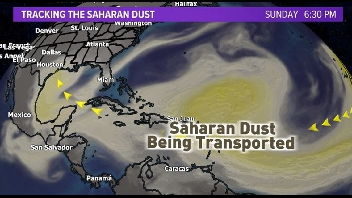 Saharan dust 2021: How it could impact Texas | khou.com