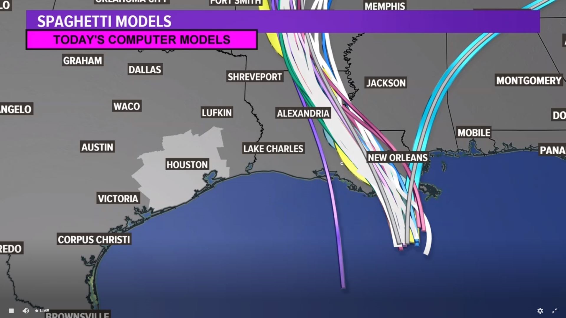 Tropical Storm Cristobal: Path, spaghetti models and satellite | khou.com