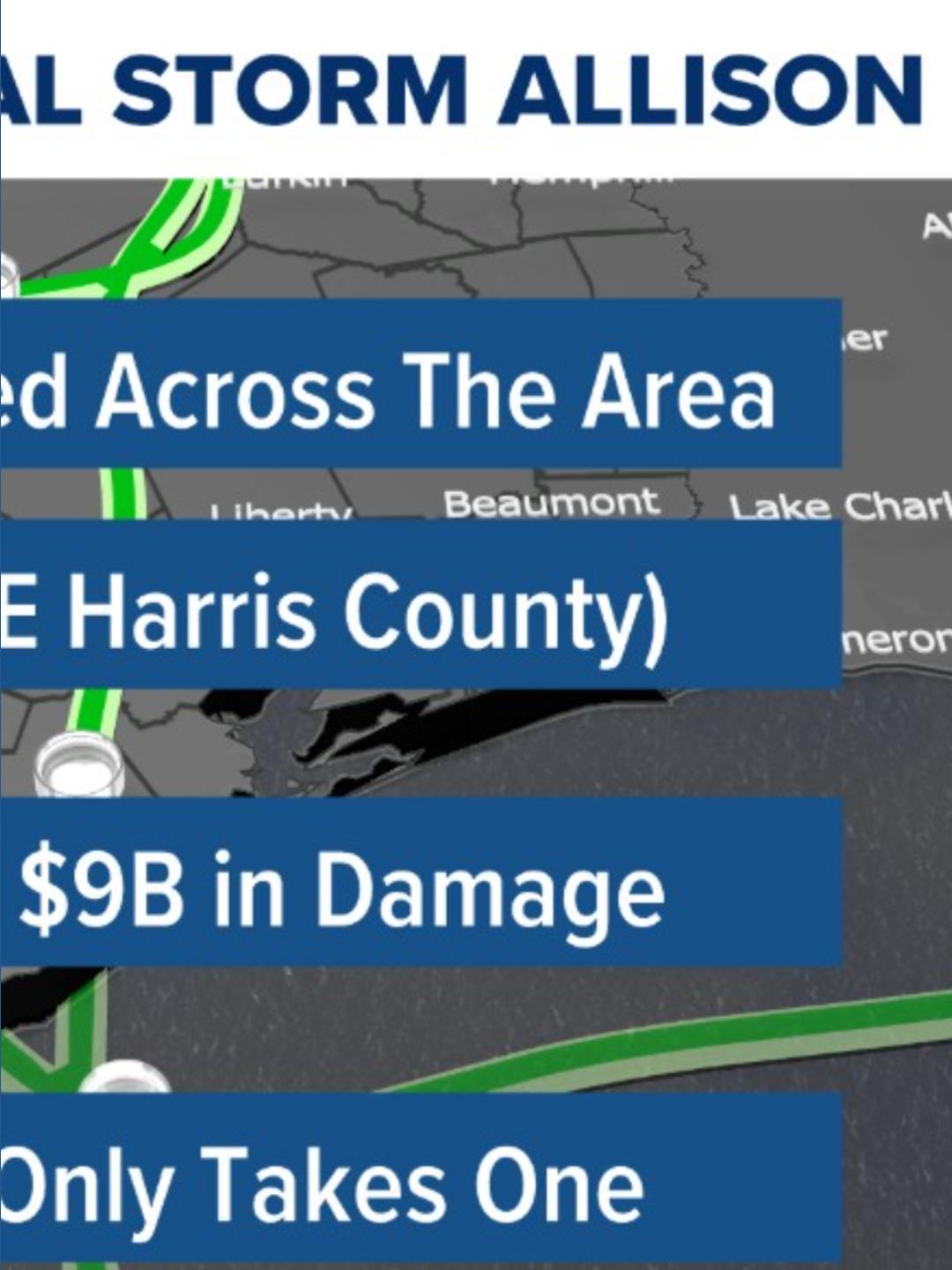 When did Tropical Storm Allison hit Houston? | Path, landfall, rainfall ...