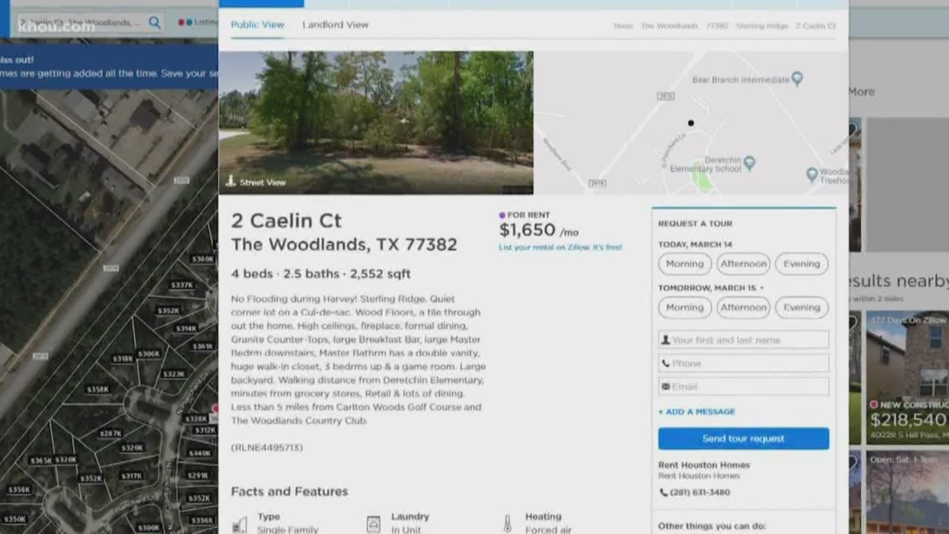 Realtor warns about fake rental listings in The Woodlands | khou.com