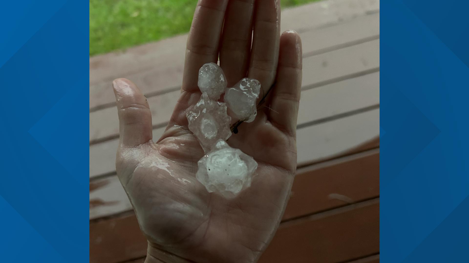 Southeast Texas storms: Photos and videos of hail, wind, rain | khou.com