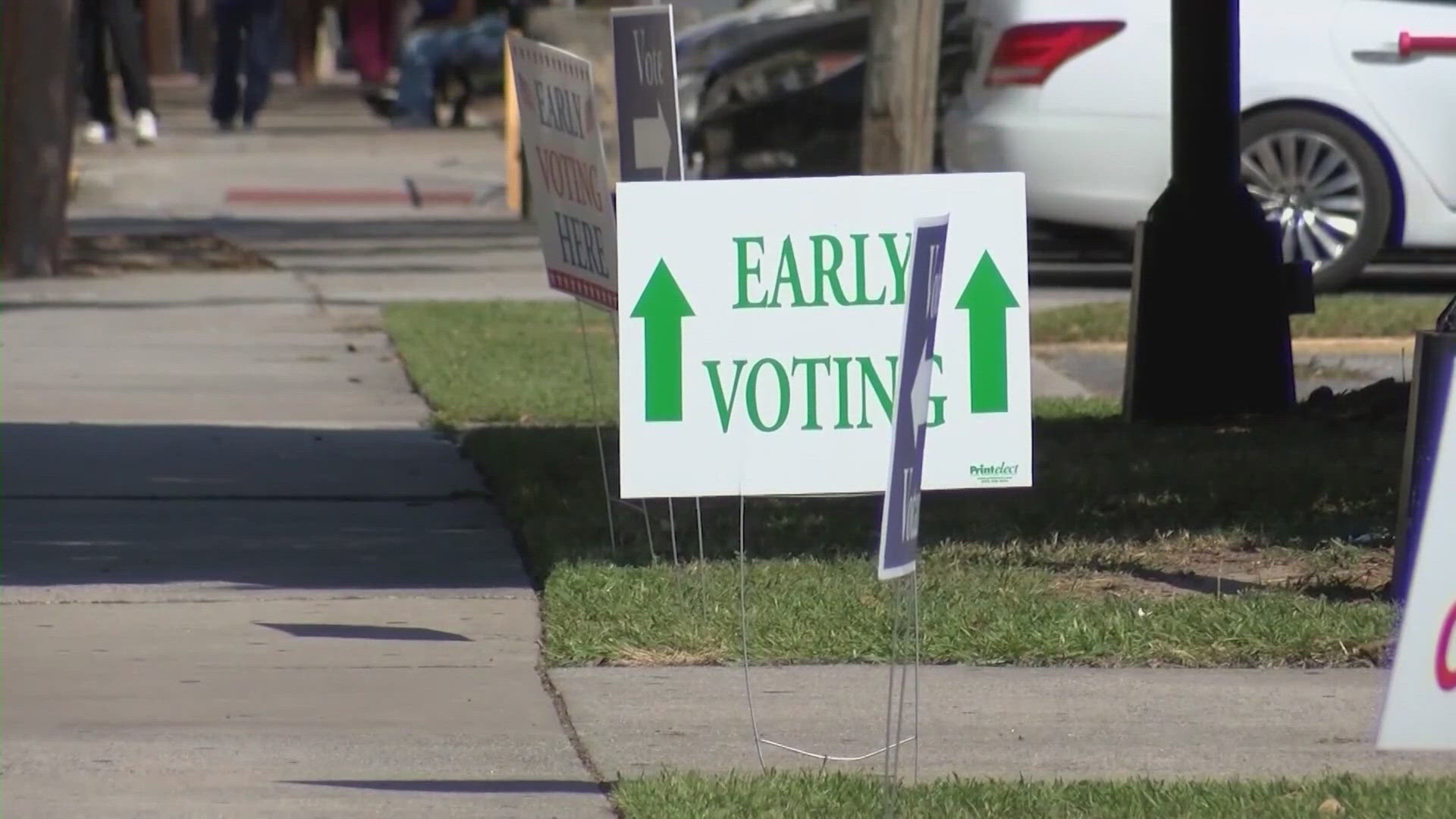 Early voting underway in Harris County with full ballot ahead | khou.com