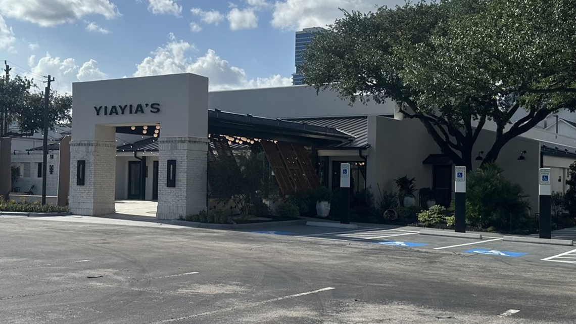 Pappas reveals details of YiaYia's Greek Kitchen on Richmond | khou.com