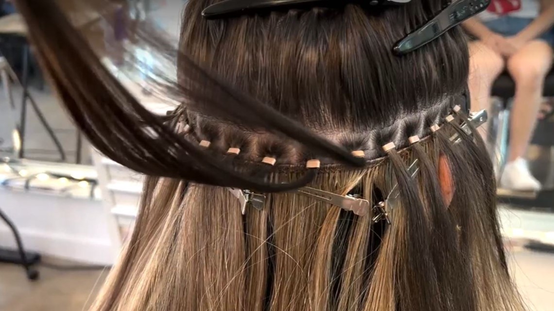 Secure your extensions with help from The Upper Hand Salon | khou.com