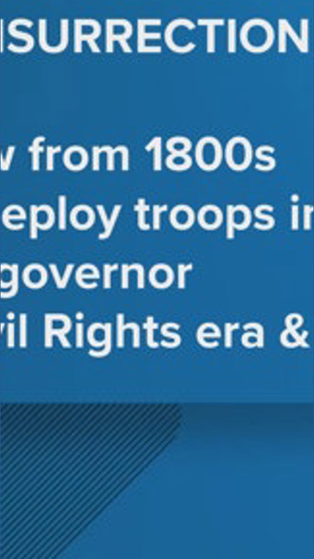 What is the Insurrection Act? | khou.com