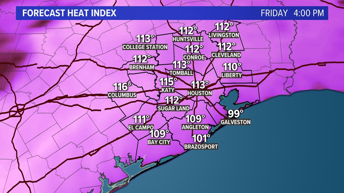 Feels-like temperature meaning and how it's calculated | khou.com