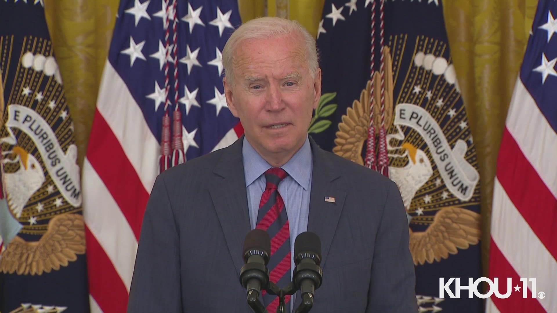 President Biden calls out governors in Texas, Florida for restricting ...