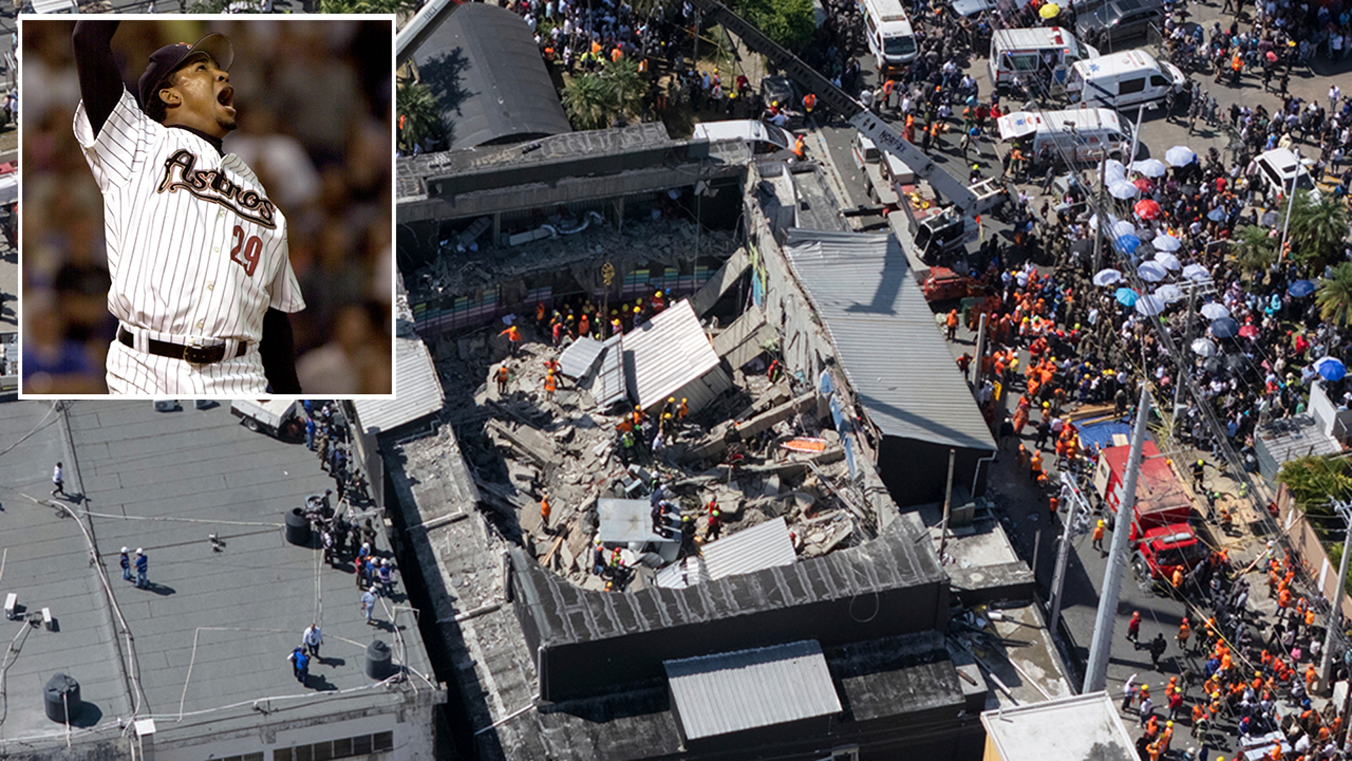 Former Astros pitcher among the victims in deadly nightclub collapse in ...
