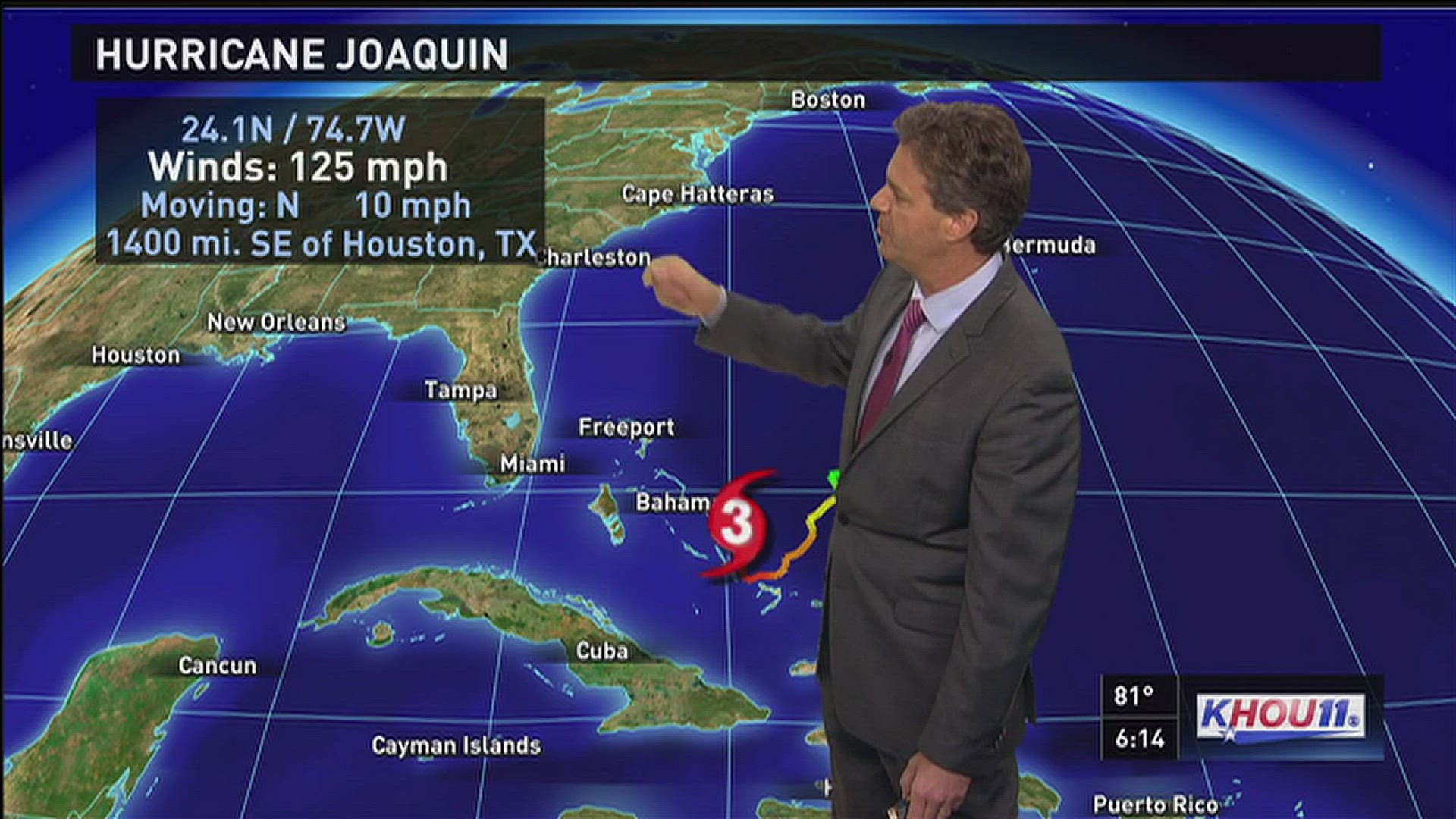Friday's evening forecast with Chief Meteorologist David Paul | khou.com