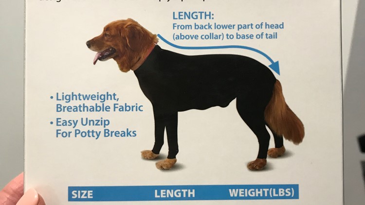 Testing the Shed Defender bodysuit for your dog! | khou.com
