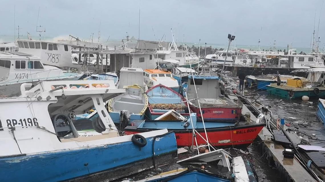 Hurricane Beryl devastates Grenada's Carriacou Island | khou.com