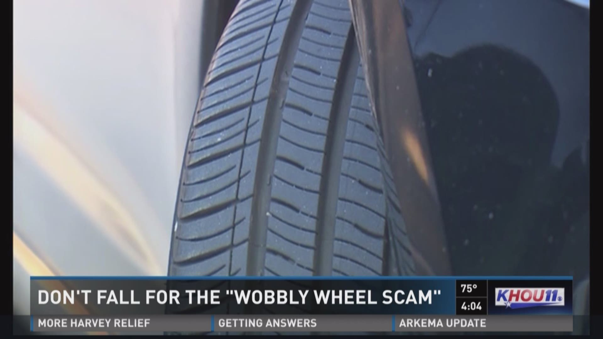 More victims of 'wobbly wheel scam' come forward | khou.com