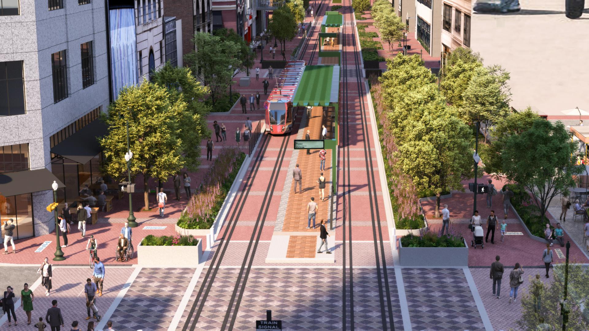 Main Street Promenade in downtown Houston to be complete in 2026 | khou.com