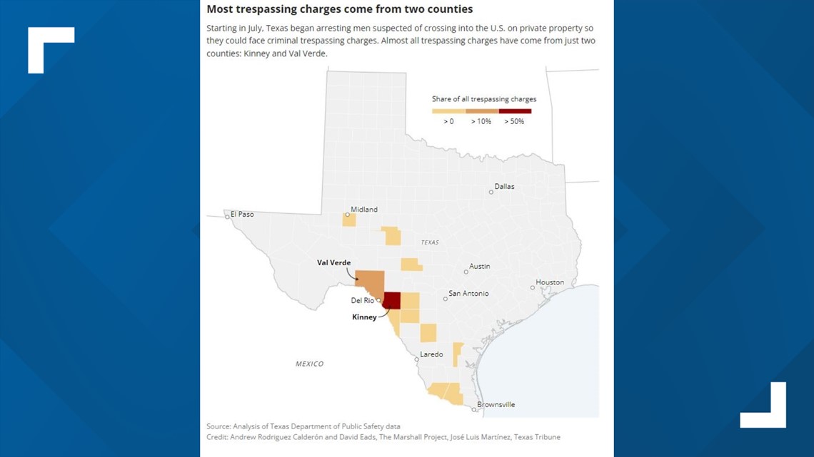 Texas’ border operation is meant to stop cartels and smugglers. More ...
