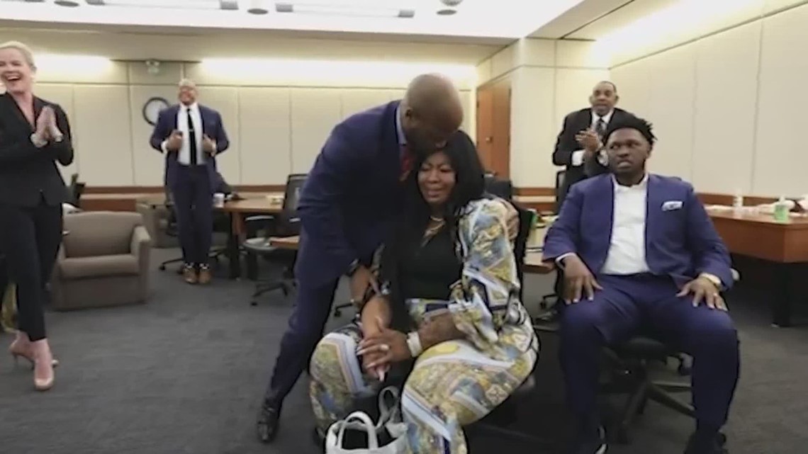 George Floyd's family celebrates historic verdict | khou.com George Floyd's family celebrates historic verdict | khou.com