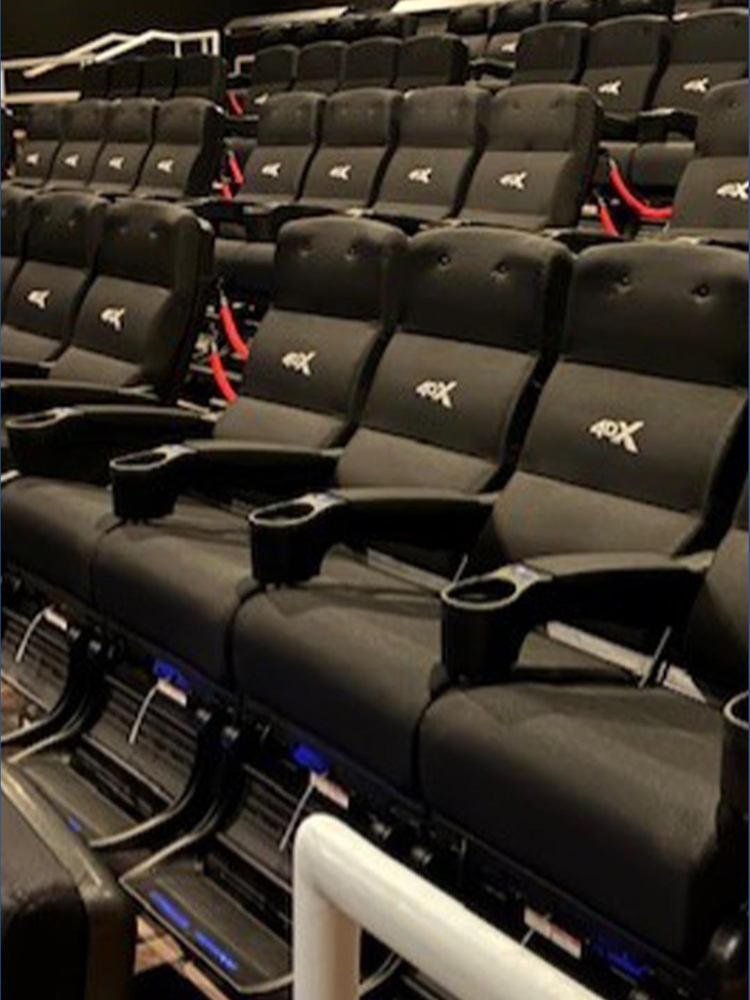 From wind to water, AMC's 4DX theater experience debuts in the Houston ...