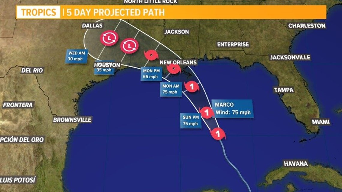 Tropical Storm Laura, Depression 14 spaghetti models, track | khou.com