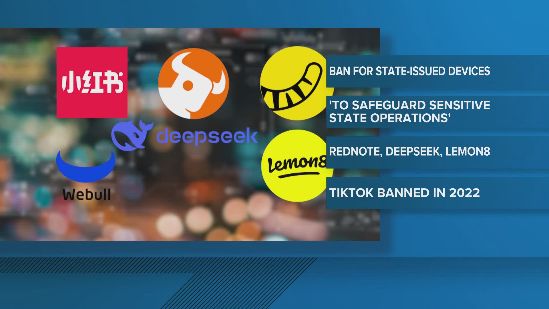 More Chinese AI, social media apps banned on state-issued devices in ...