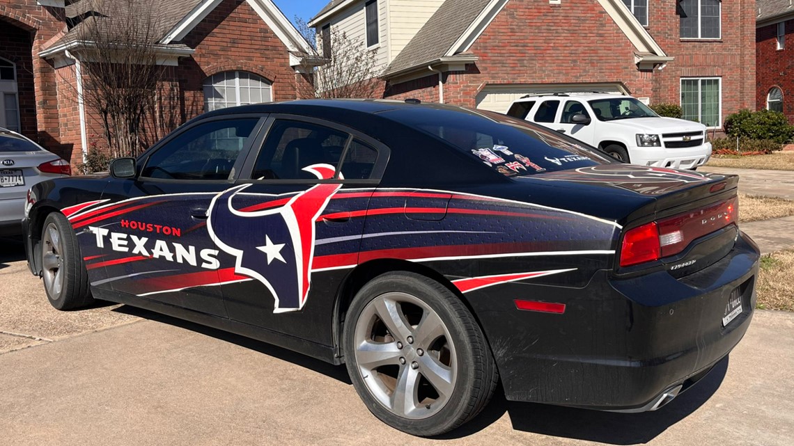 Houston Texans superfan shows inside her fan cave | khou.com
