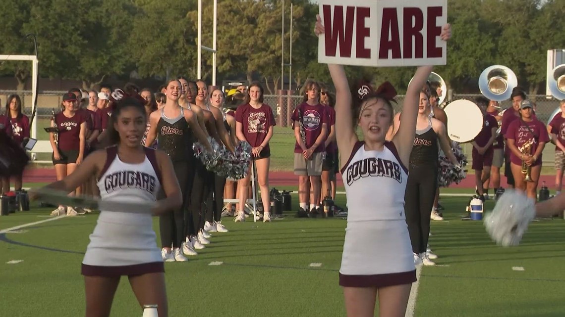 Cinco Ranch High School adjusts for heat to show off pride at annual ...