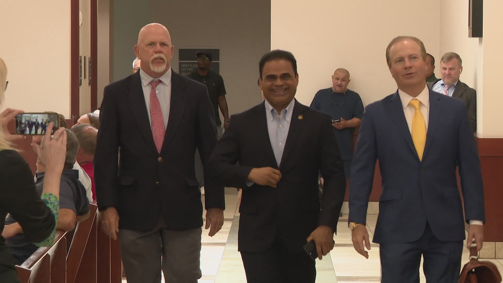 Judge KP George faces felony charges in court appearance | khou.com