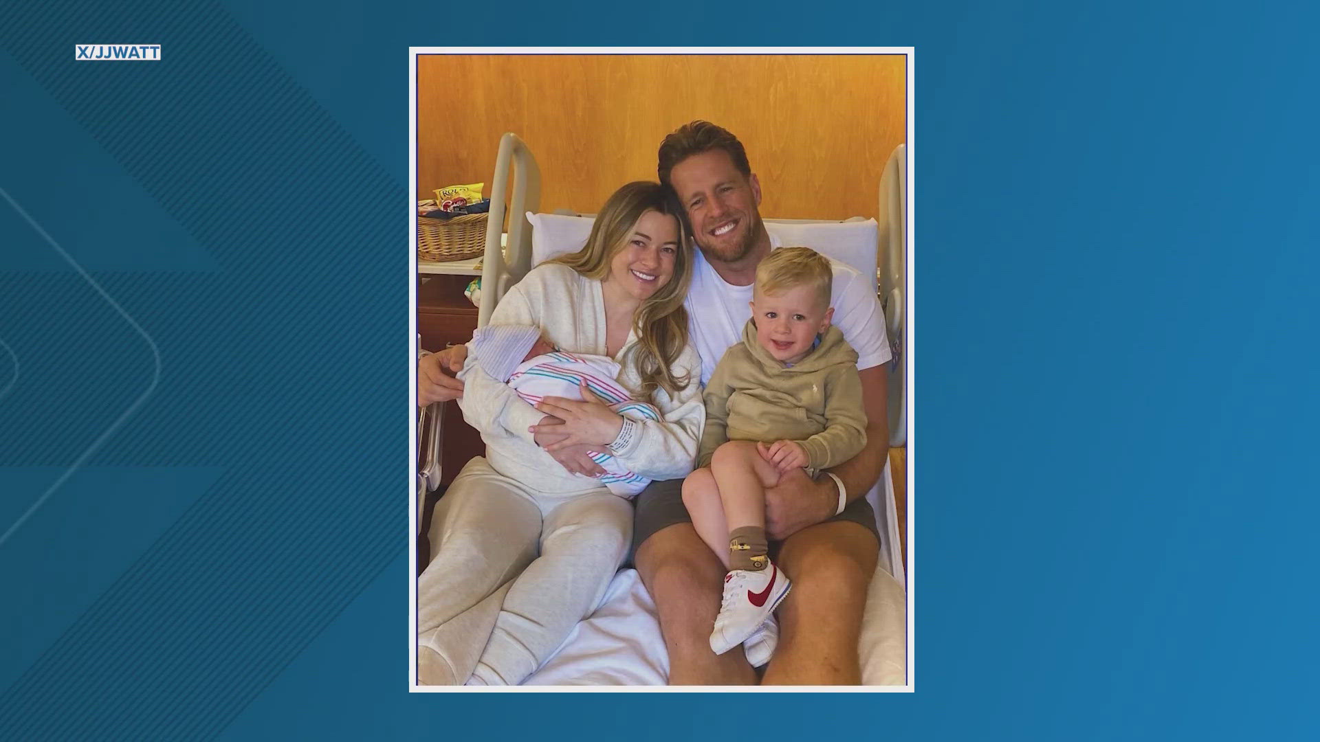 JJ Watt and Kealia Ohai Watt welcome second child | khou.com