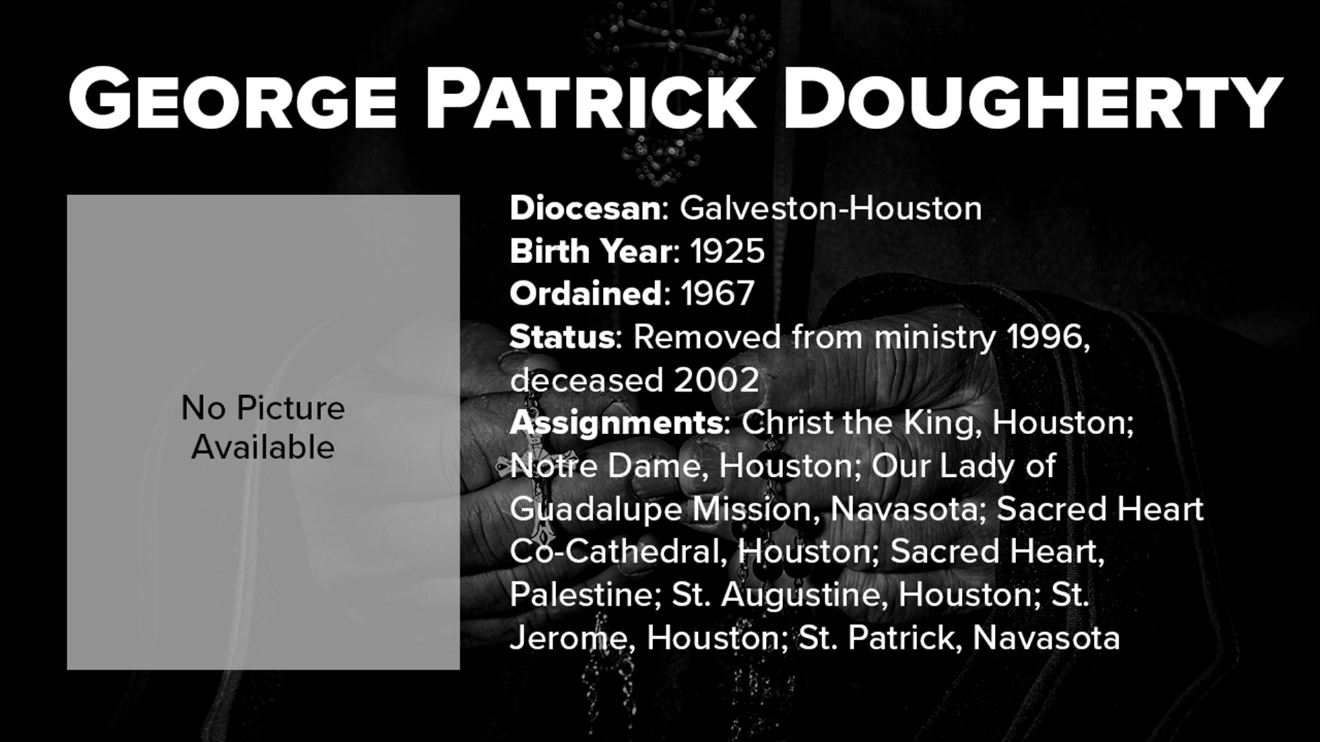 Catholic priests accused of sexual abuse left off Archdiocese of ...