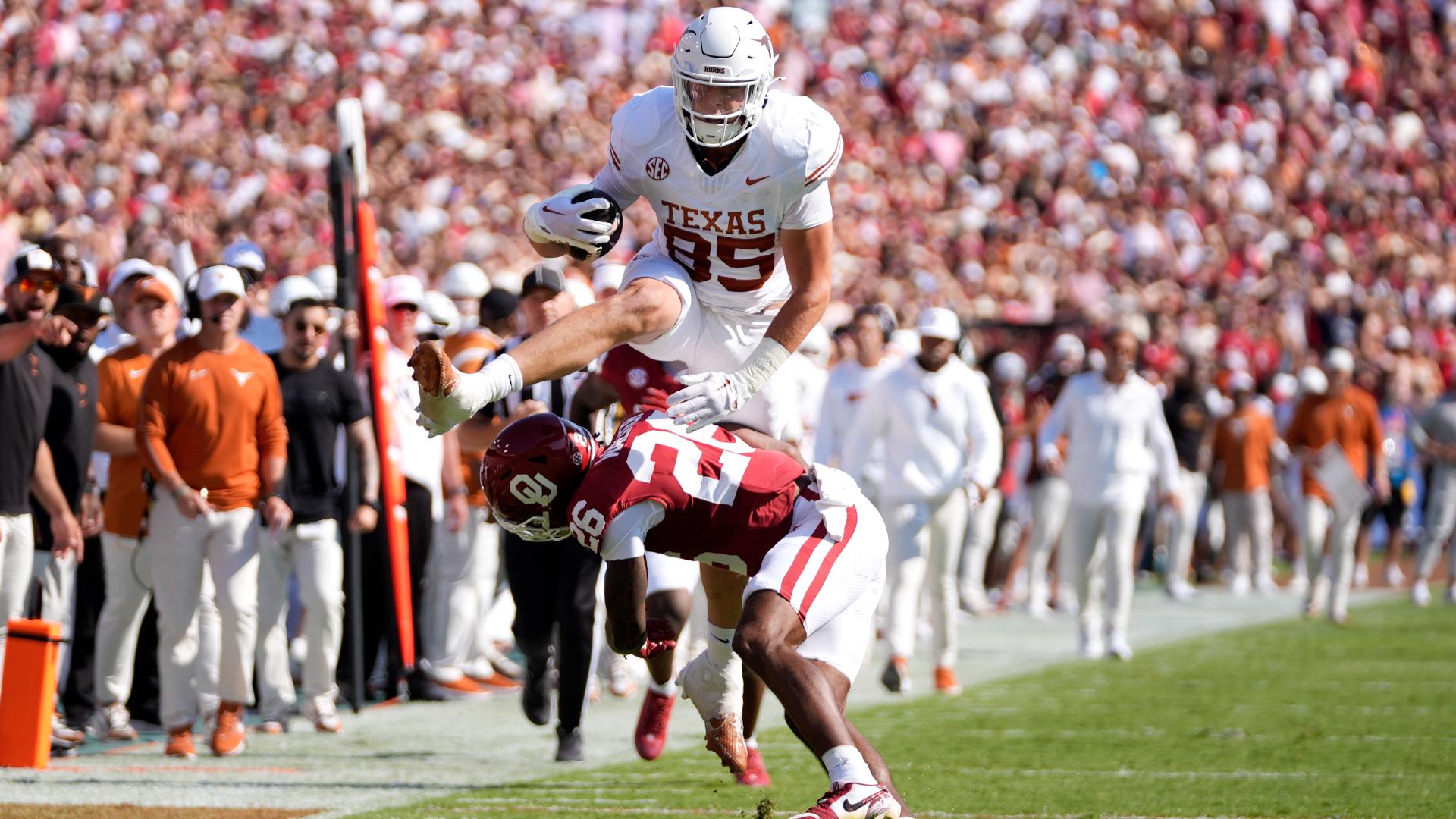 Texas vs. Oklahoma in Red River Rivalry, first SEC showdown | khou.com