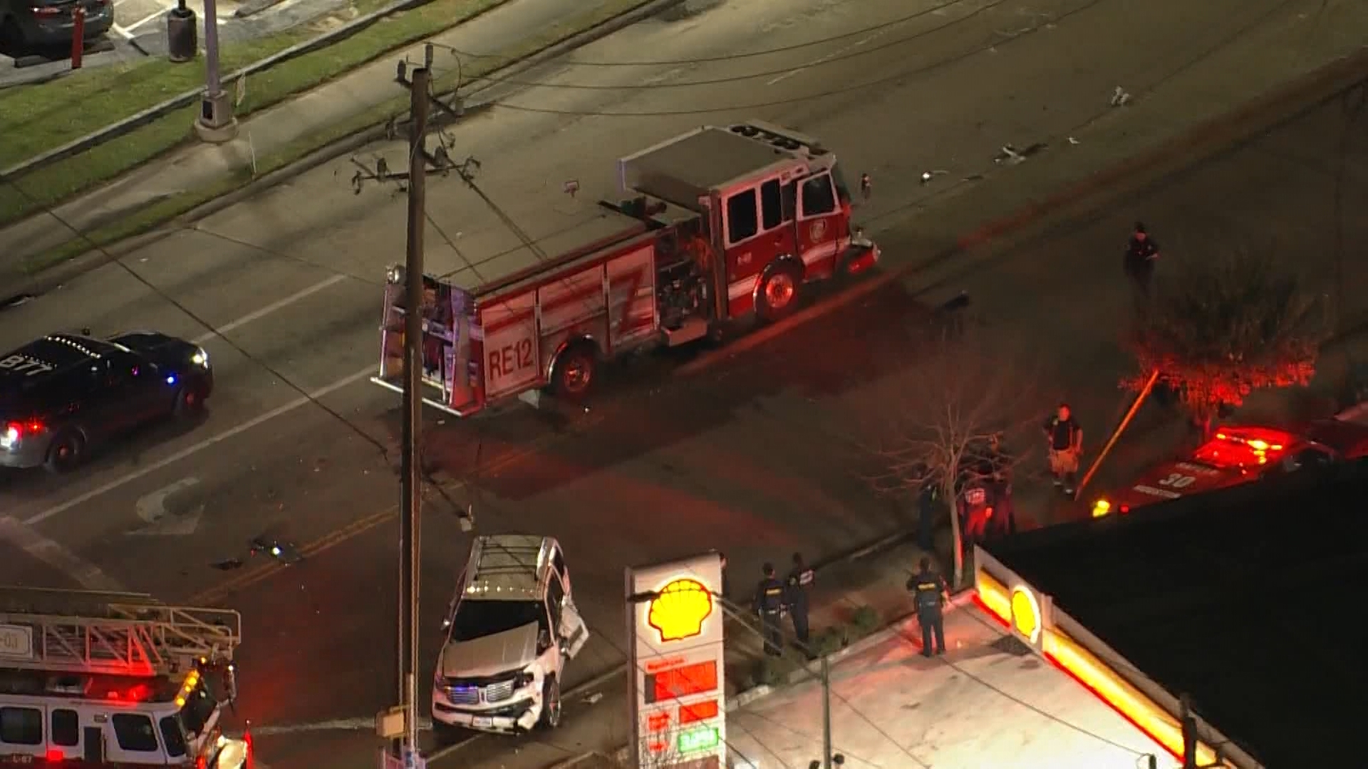 Houston firetruck involved in crash | khou.com