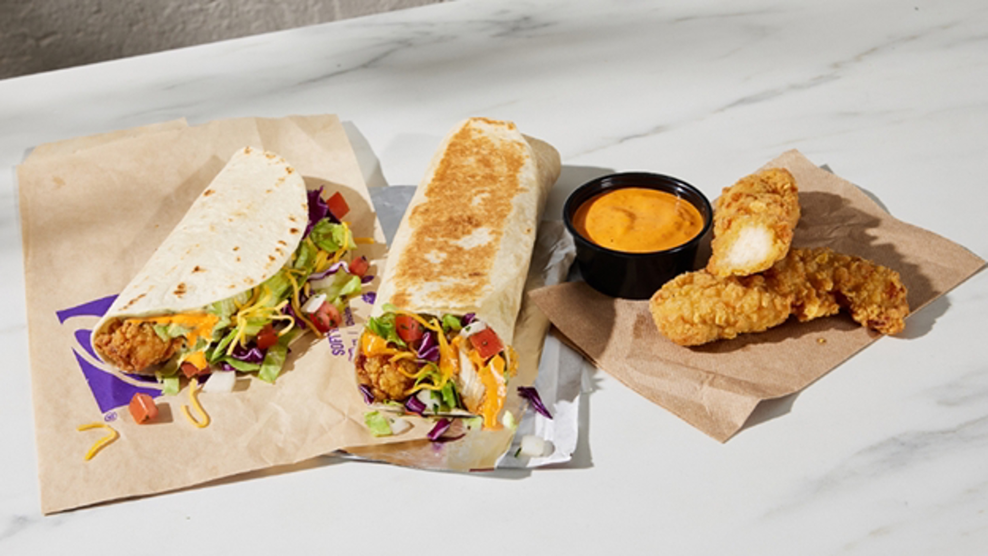 Taco Bell launches new crispy chicken tacos, burritos, strips for ...