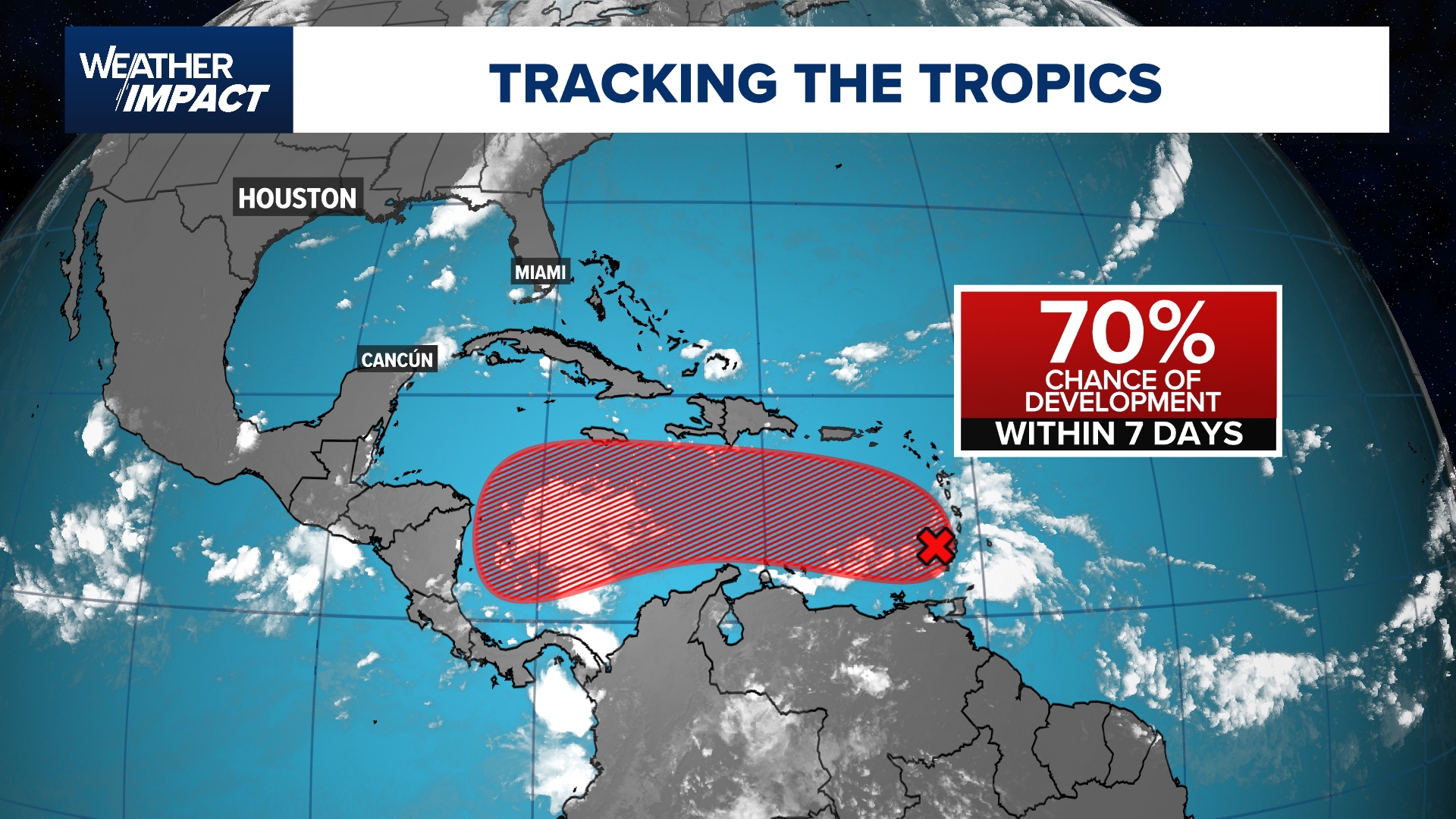 Tropical update: Watching a system in the Caribbean that will likely ...