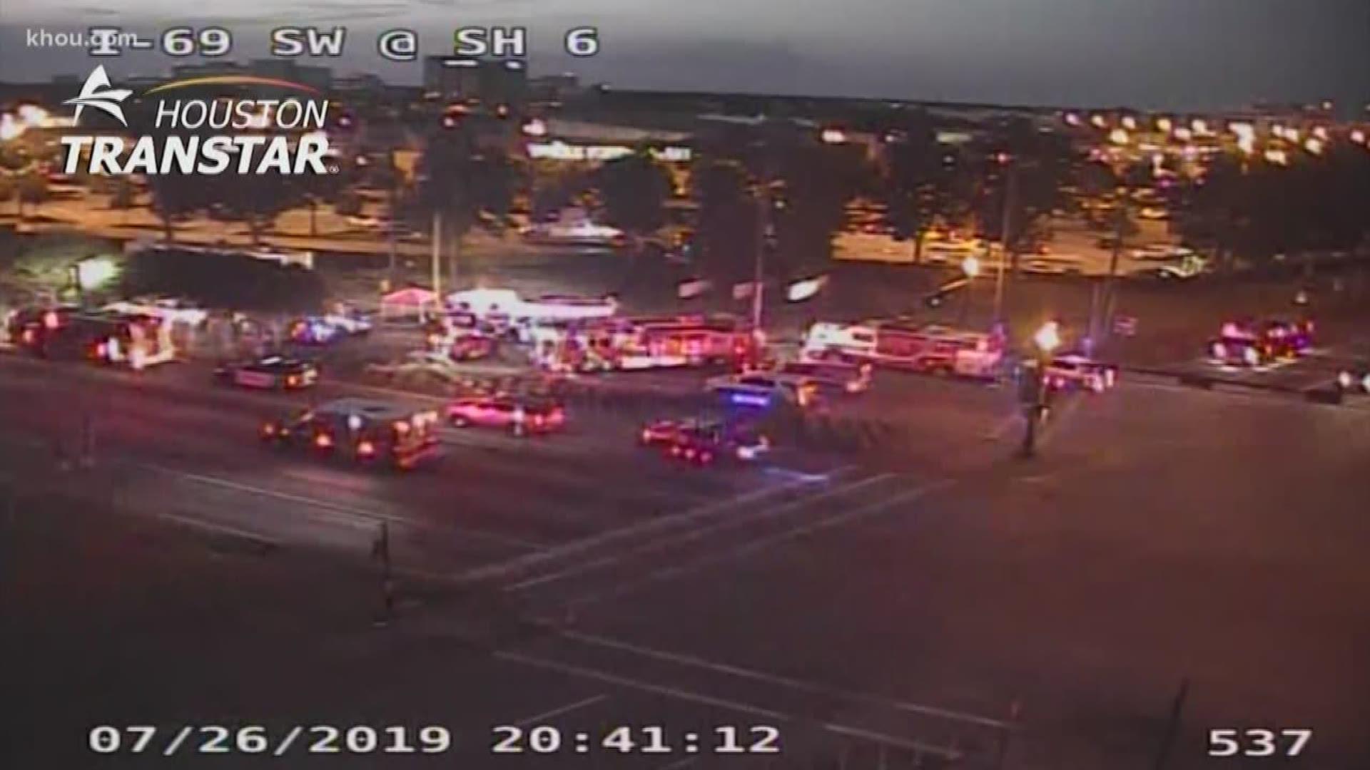 Highway 6 near Southwest Freeway reopens after HazMat spill | khou.com