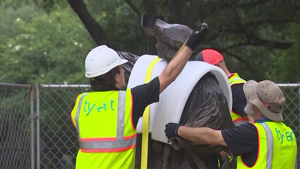 Houston Confederate, Columbus statues could be removed soon | khou.com