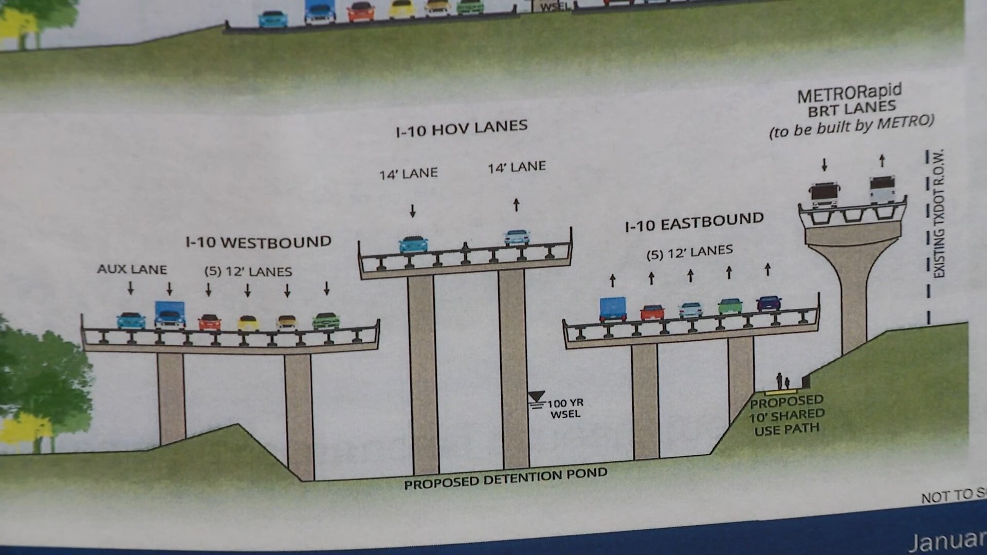 How a plan to raise the Katy Freeway could help avoid flooding | khou.com