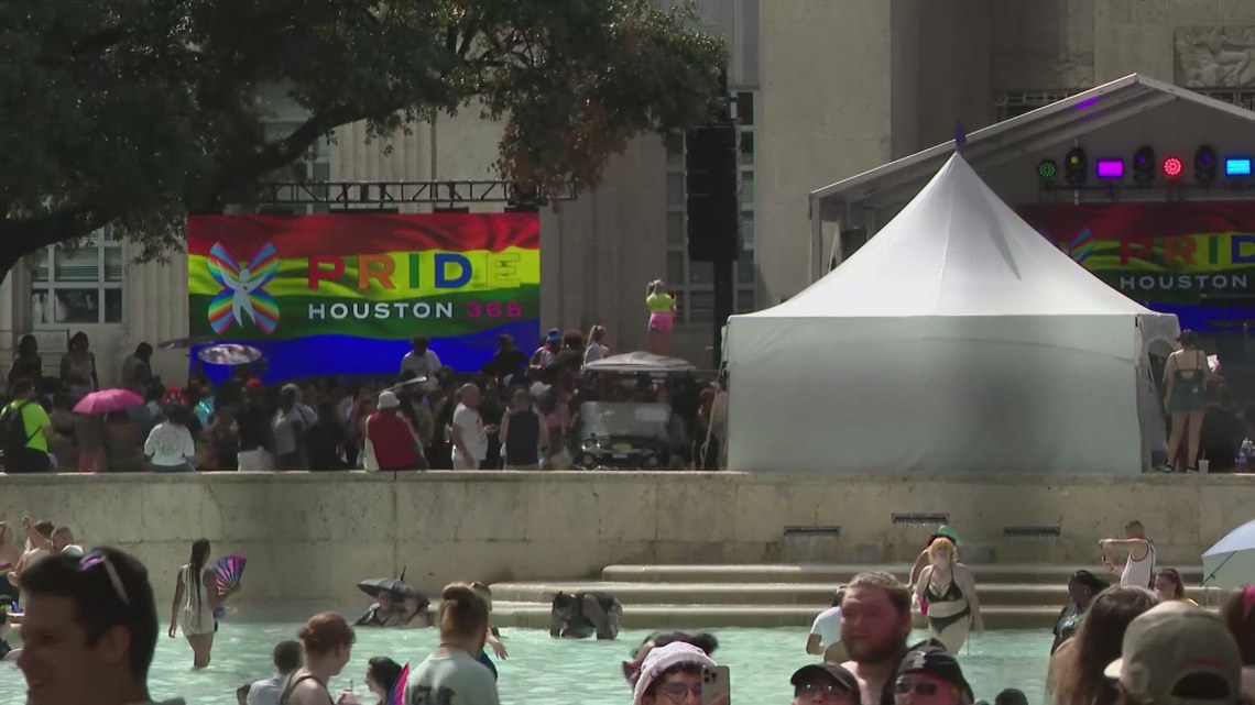 2024 Houston Pride Festival and Parade underway in downtown Houston ...