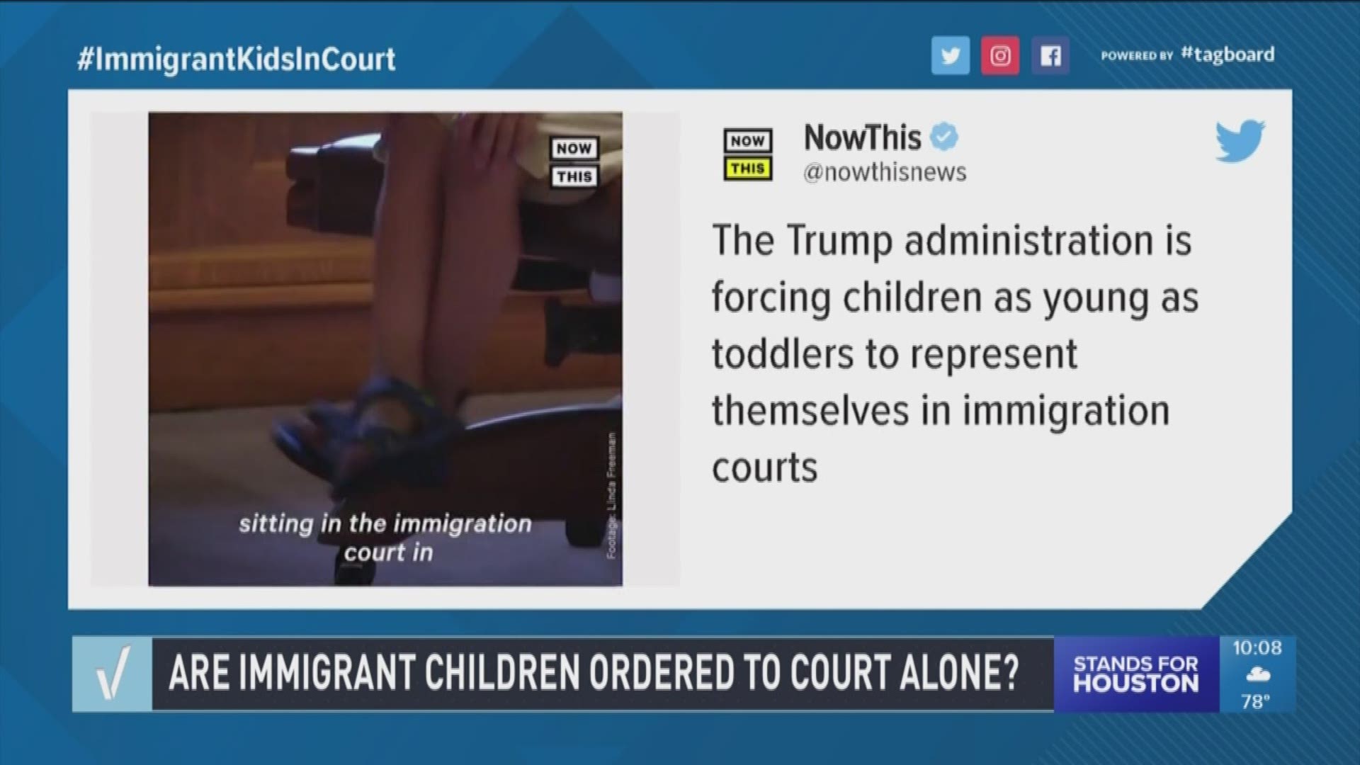 VERIFY: Are immigrant children ordered to court alone? | khou.com