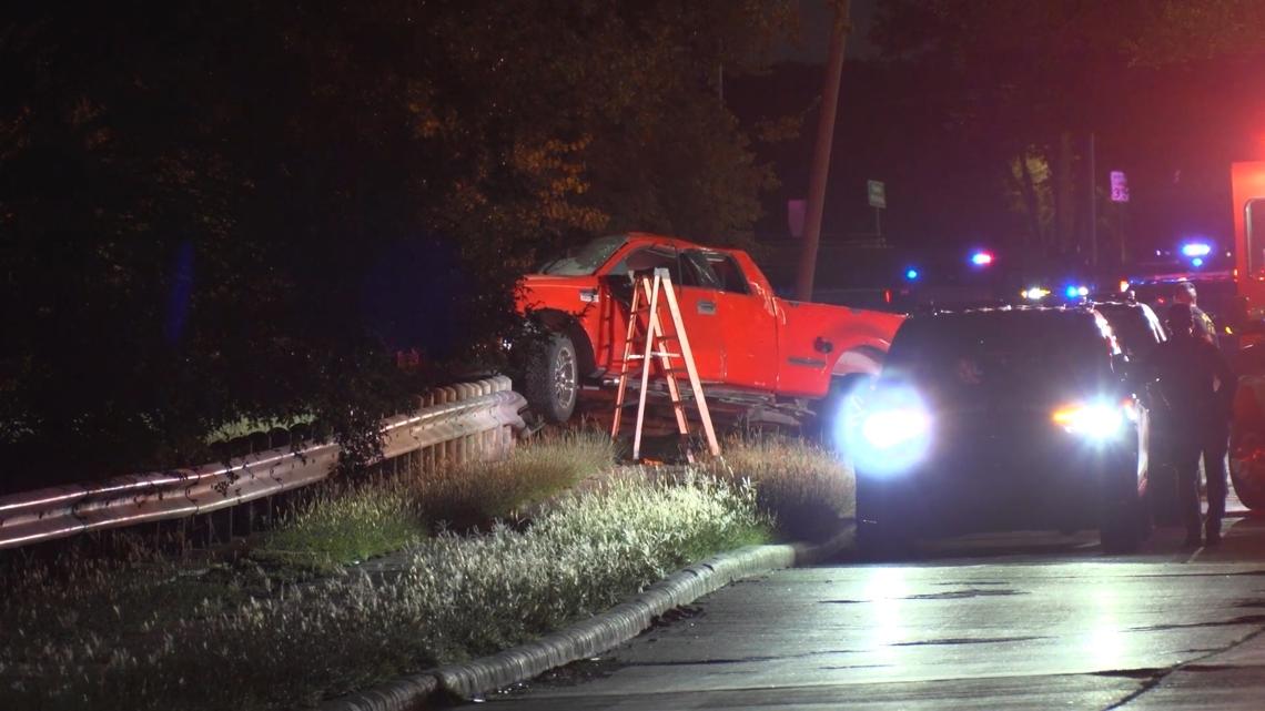 Driver killed after truck flips several times along Airport Boulevard ...