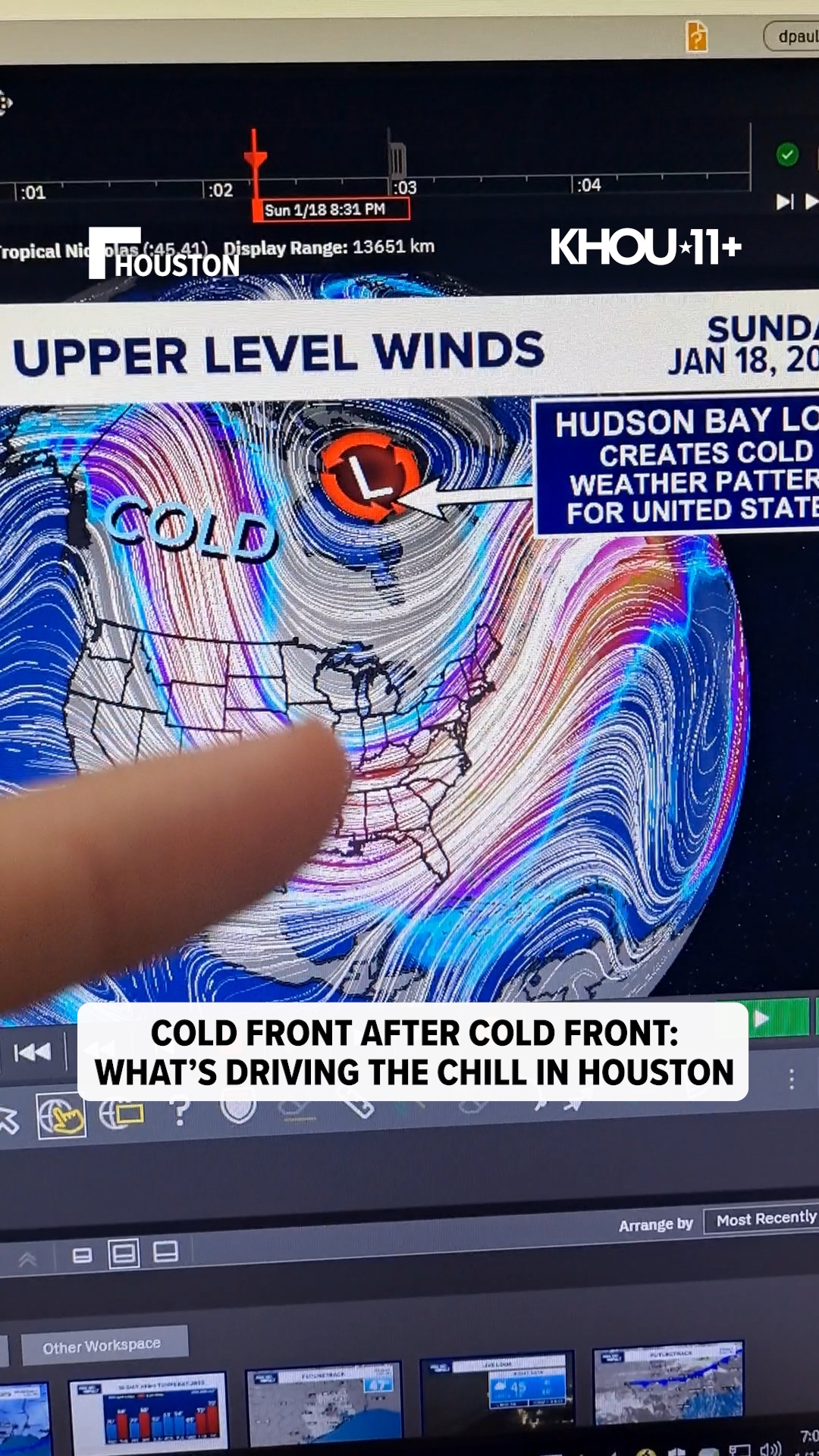Repeated cold fronts could keep Houston chilly | khou.com