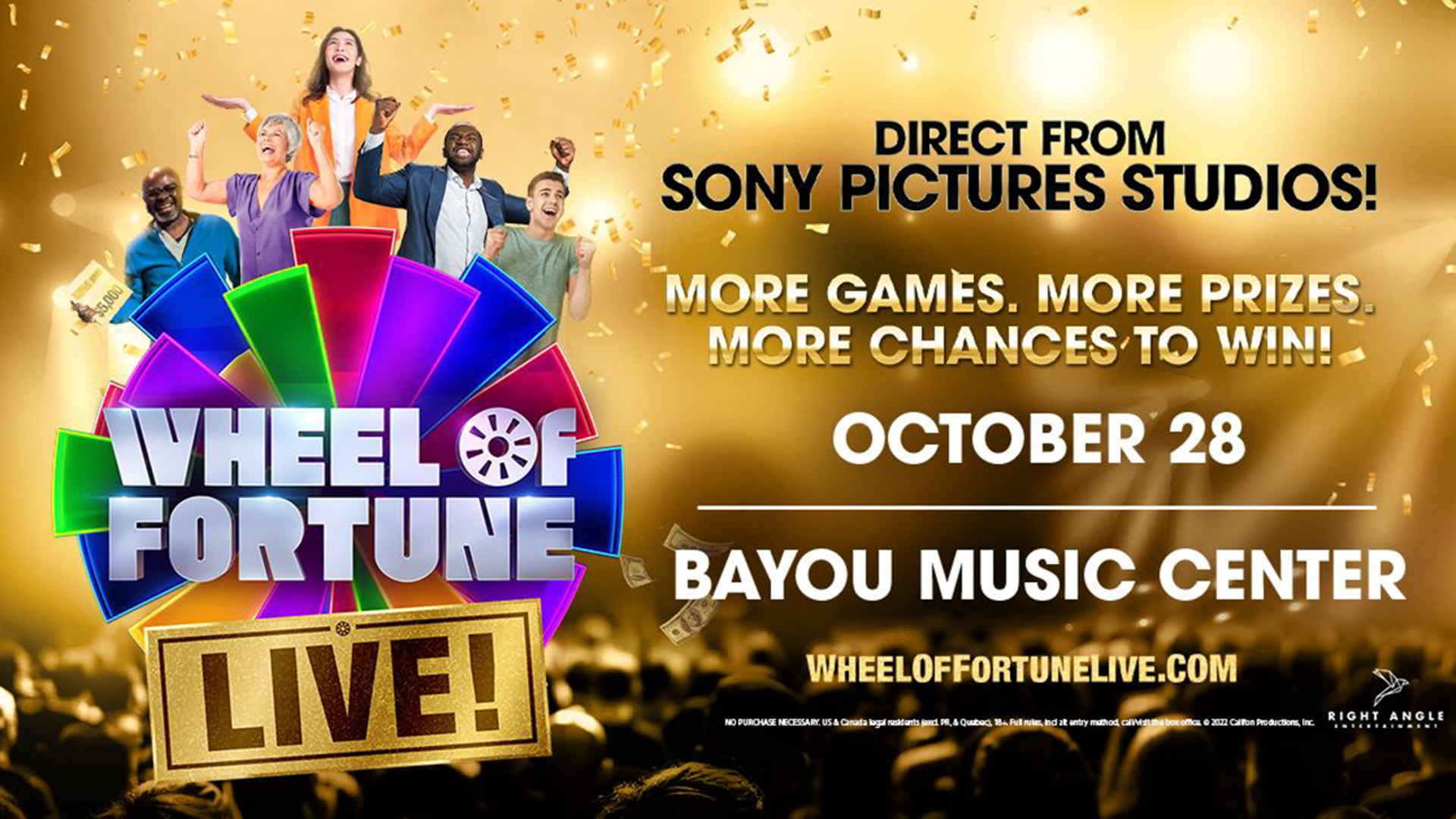 Register to win two tickets to Wheel of Fortune Live! | khou.com