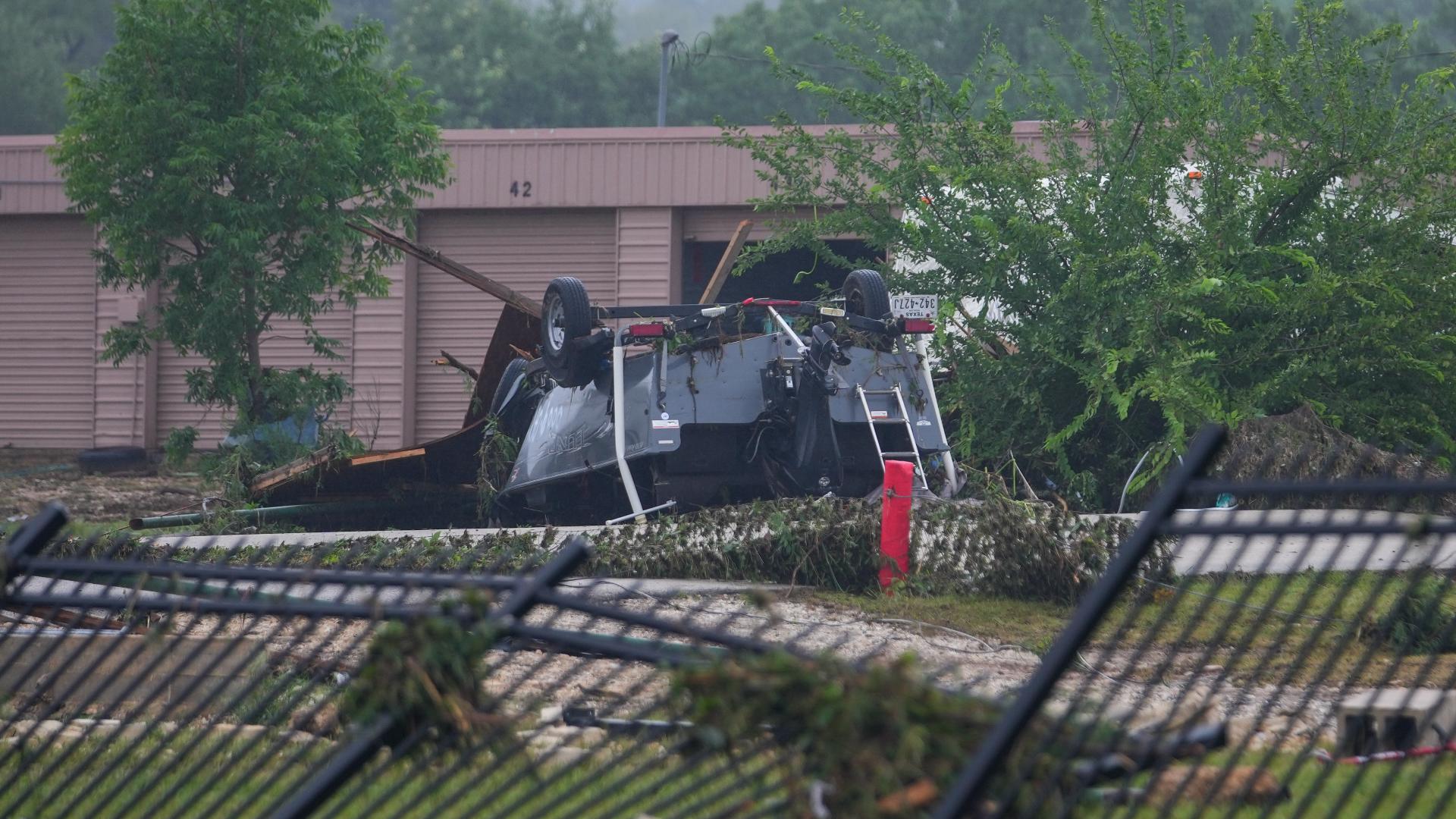 Photos: Debris shows magnitude of flooding in Central Texas | khou.com
