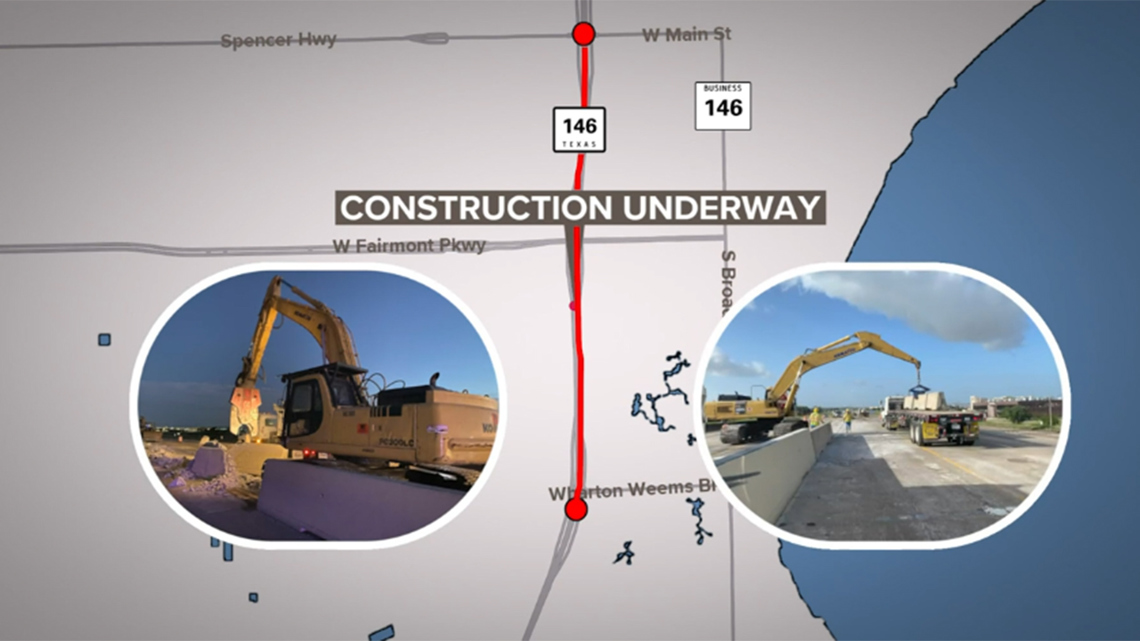 Drive on Highway 146? Construction on one stretch is now underway and ...