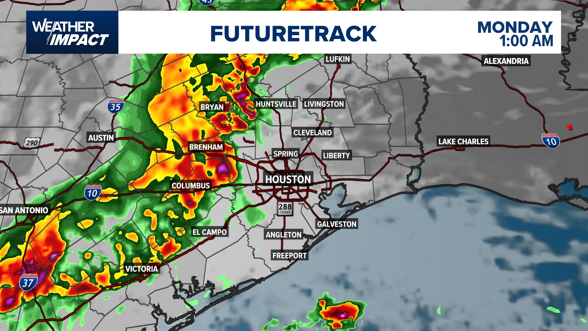 Storms possible today, then Weather Impact Alert issued for Sunday ...