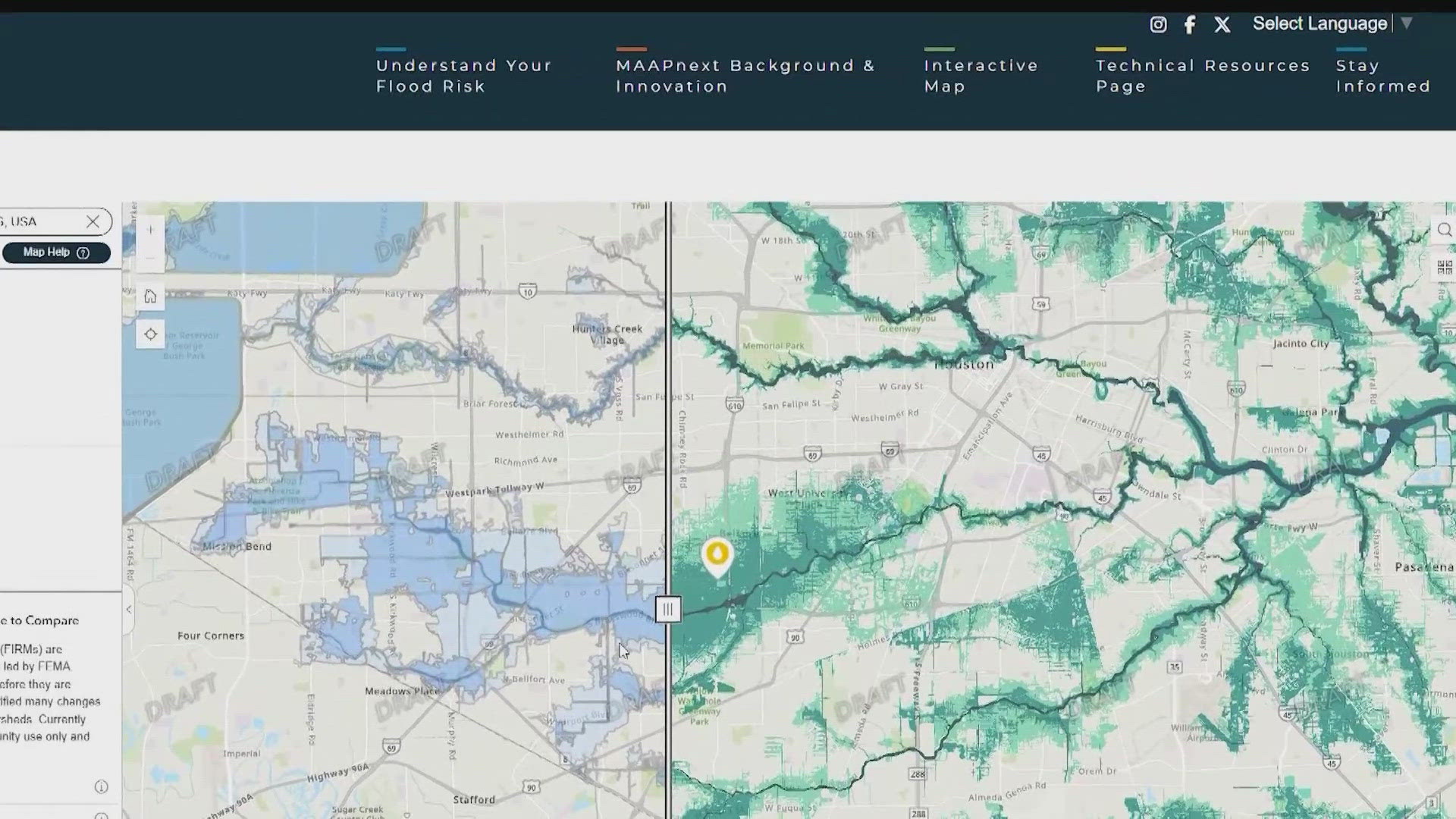 New FEMA flood maps could impact some Harris County homeowners | khou.com