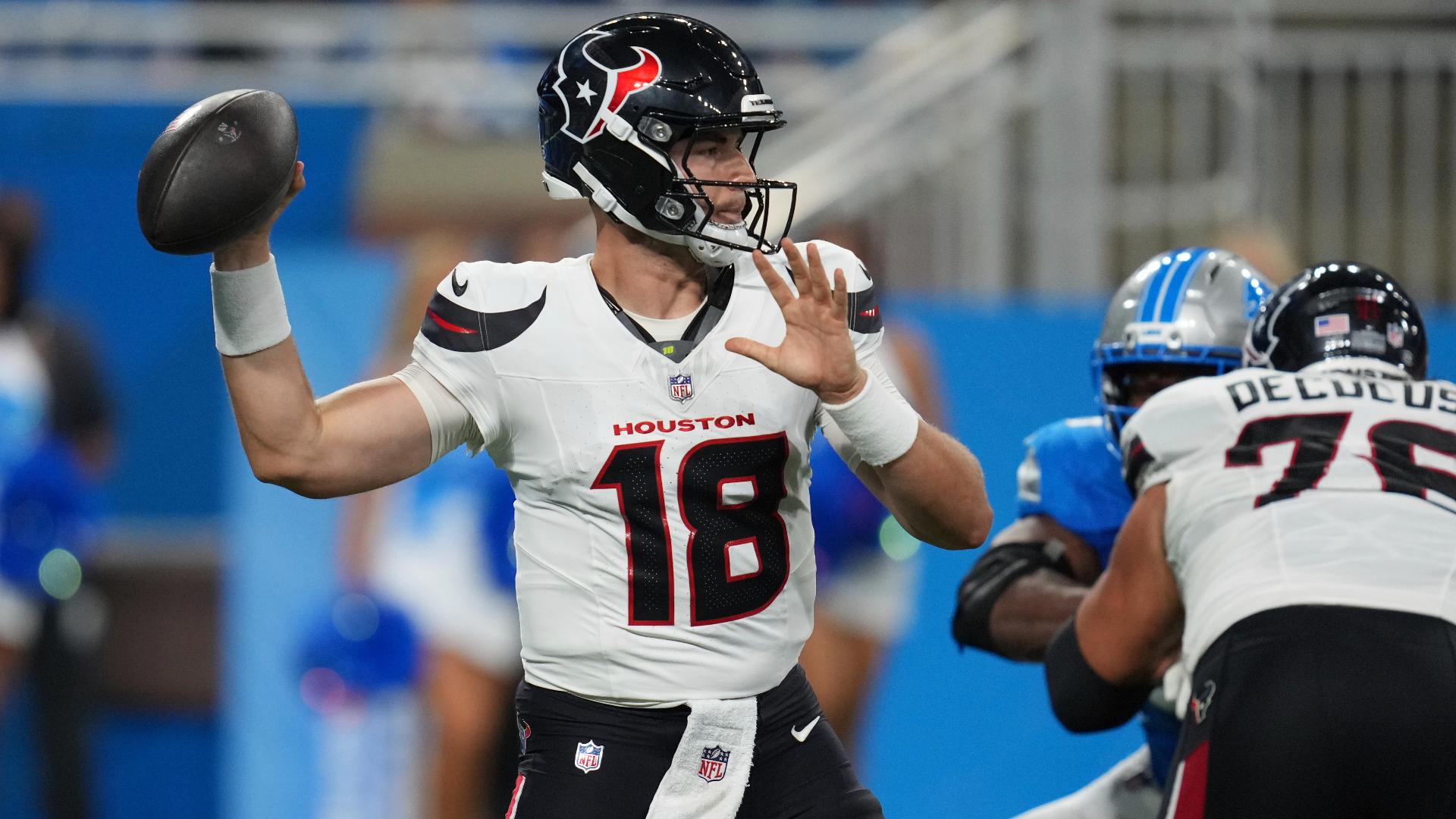 Houston Texans finish preseason with win over Detroit Lions | khou.com