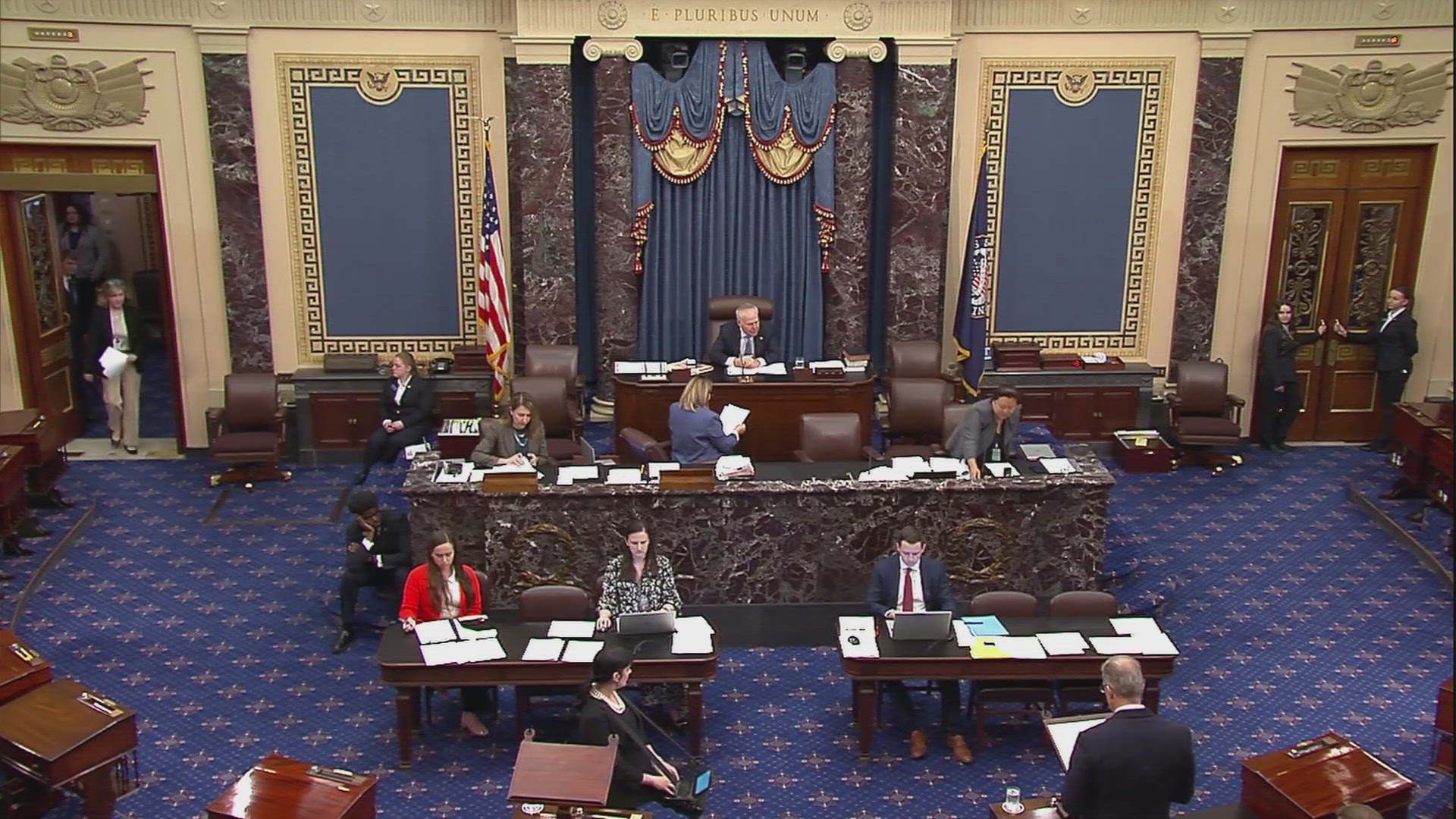 Senate votes to withhold members' pay during future government ...
