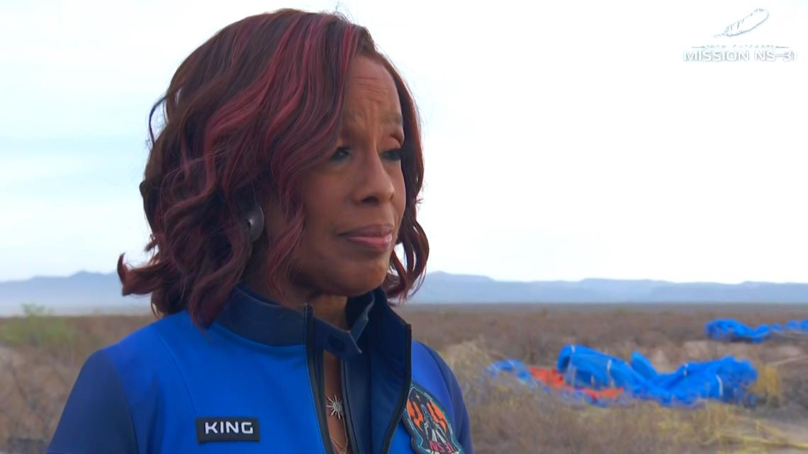 Blue Origin: CBS News anchor Gayle King talks about her trip to space ...