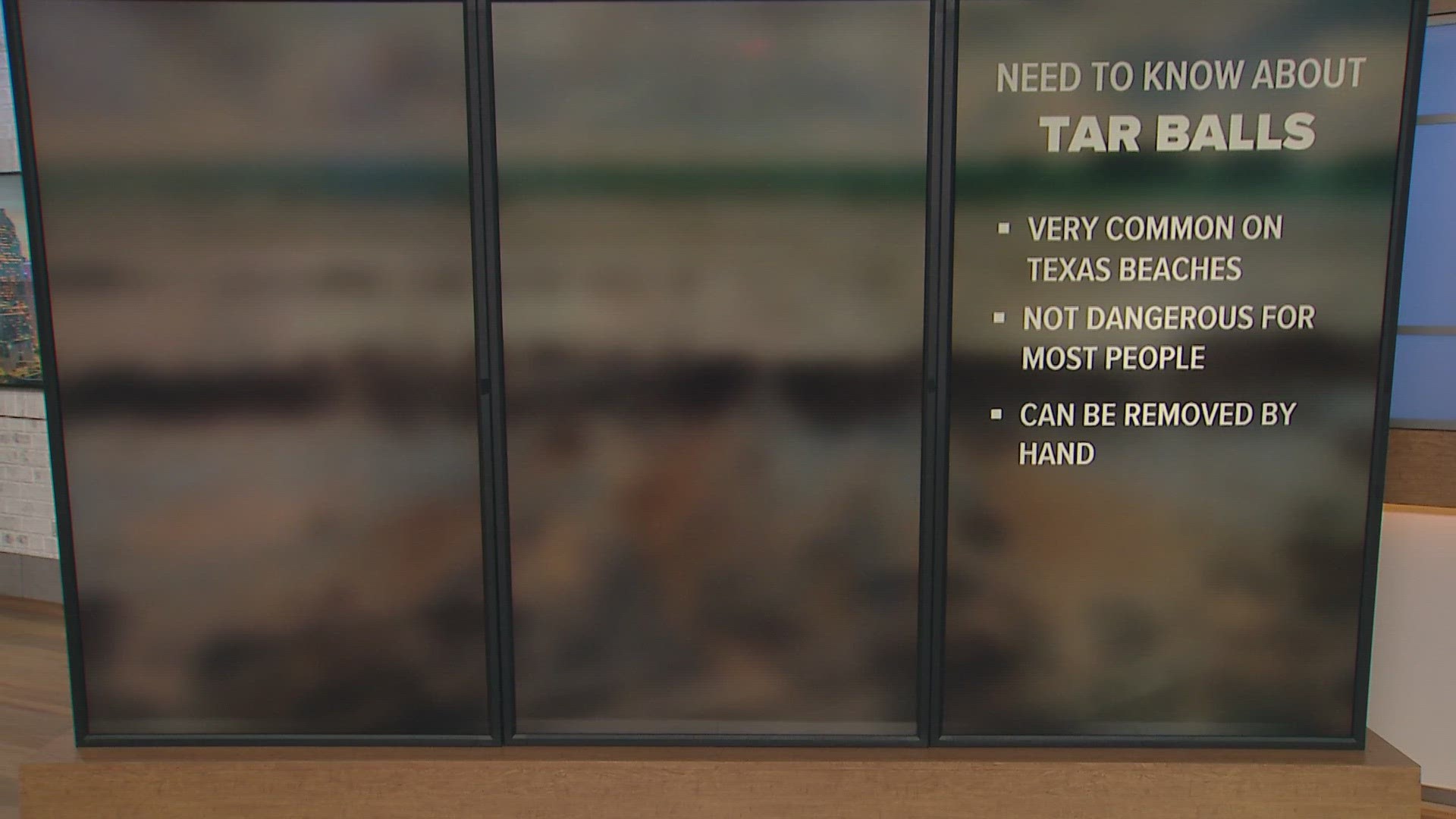 There's something else unusual washing up on Texas beaches: tar balls ...