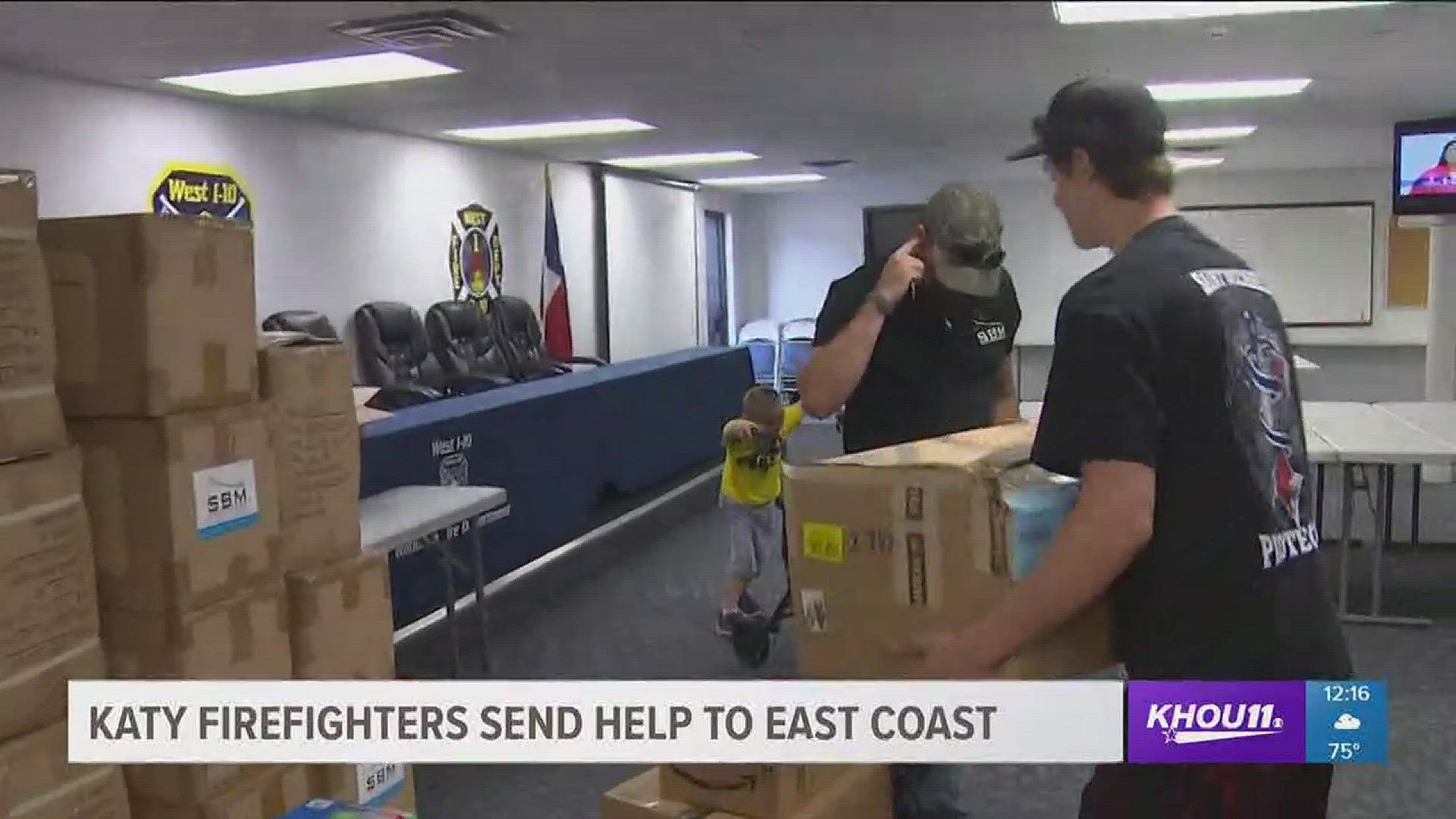 Katy volunteer fire department collecting supply for Florence victims ...